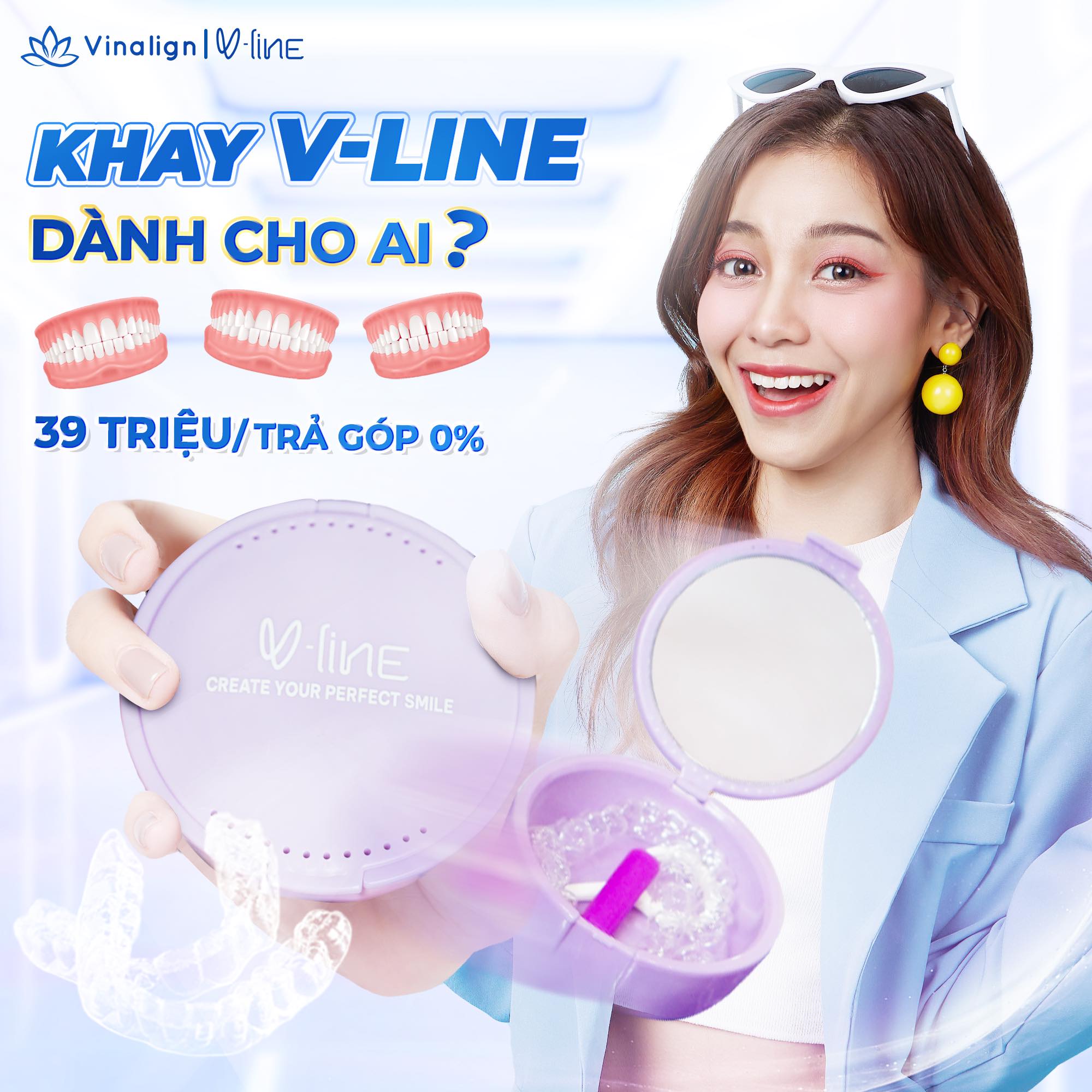 Khay niềng Vline - Niềng răng Vline chi phí bao nhiêu tiền?